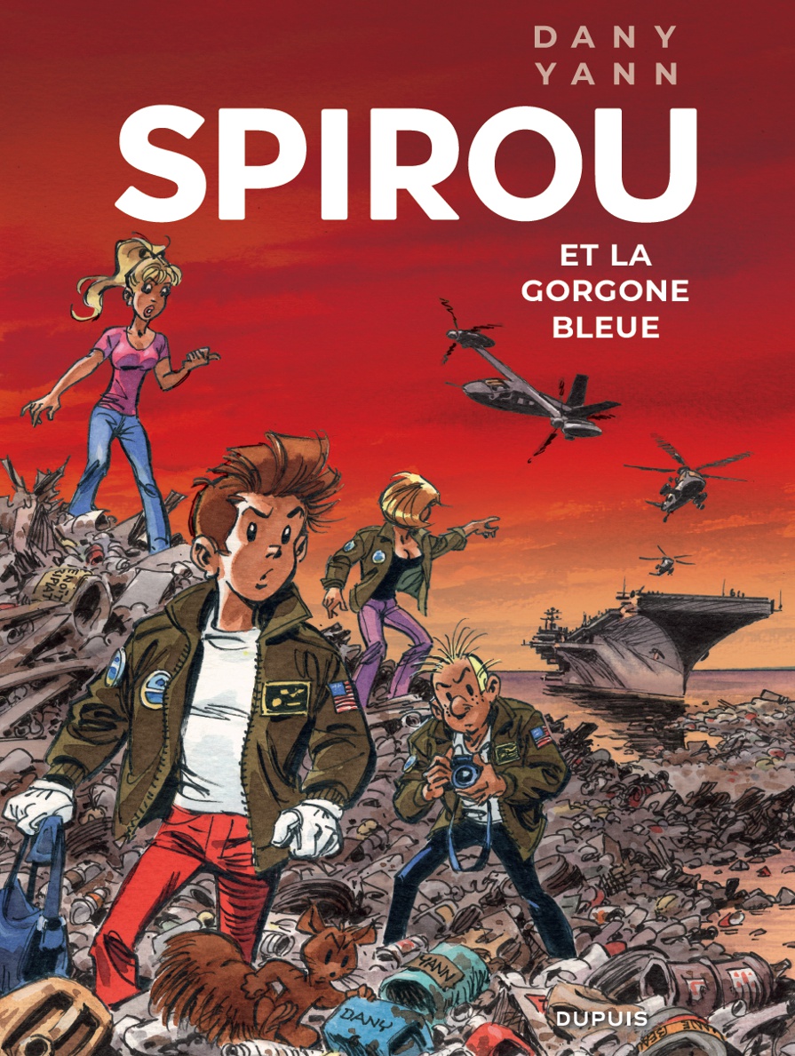 Preview Spirou et Fantasio par... Yann et Dany Spirou et la gorgone bleue