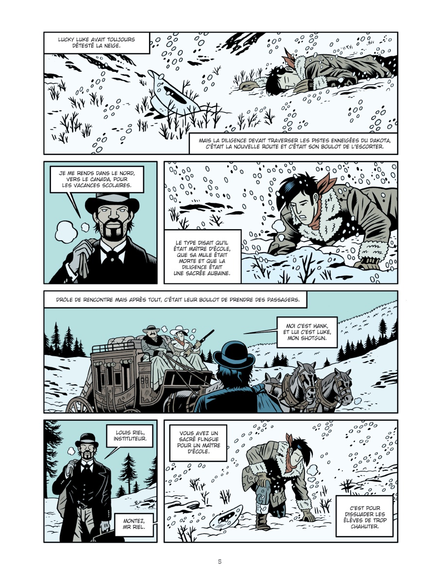 Preview Lucky Luke (vu par...) 7. Dakota 1880