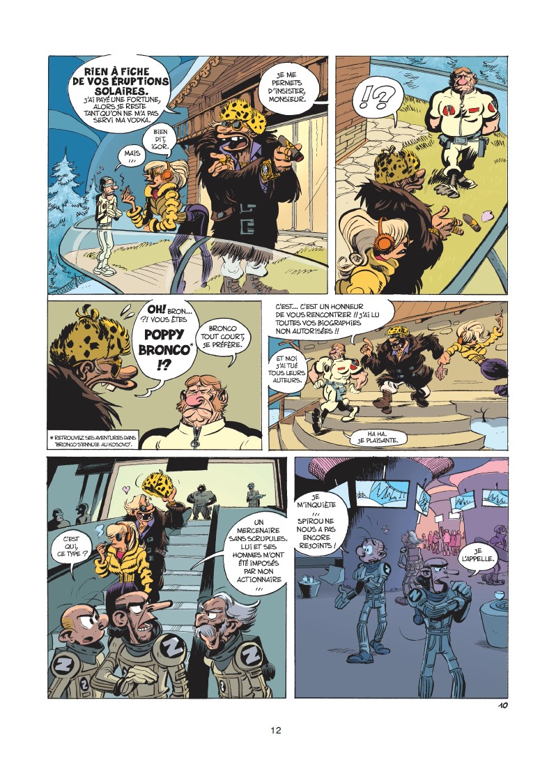 Preview Spirou et Fantasio 52. La face cachée du Z