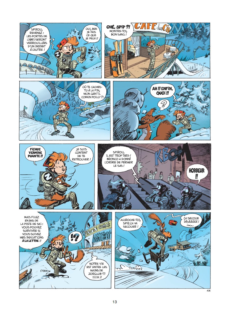 Preview Spirou et Fantasio 52. La face cachée du Z