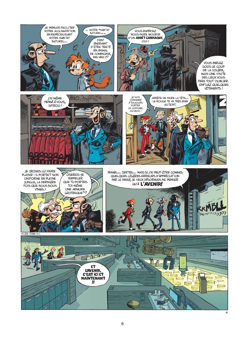 Preview Spirou et Fantasio 52. La face cachée du Z