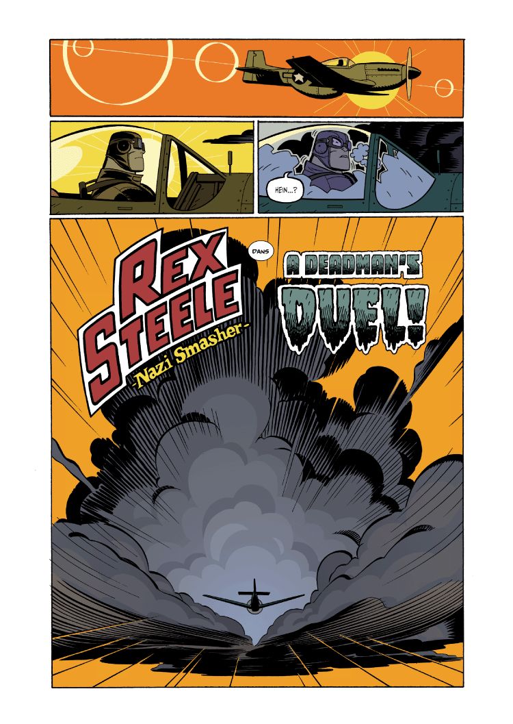 Preview REX STEELE Nazi Smasher